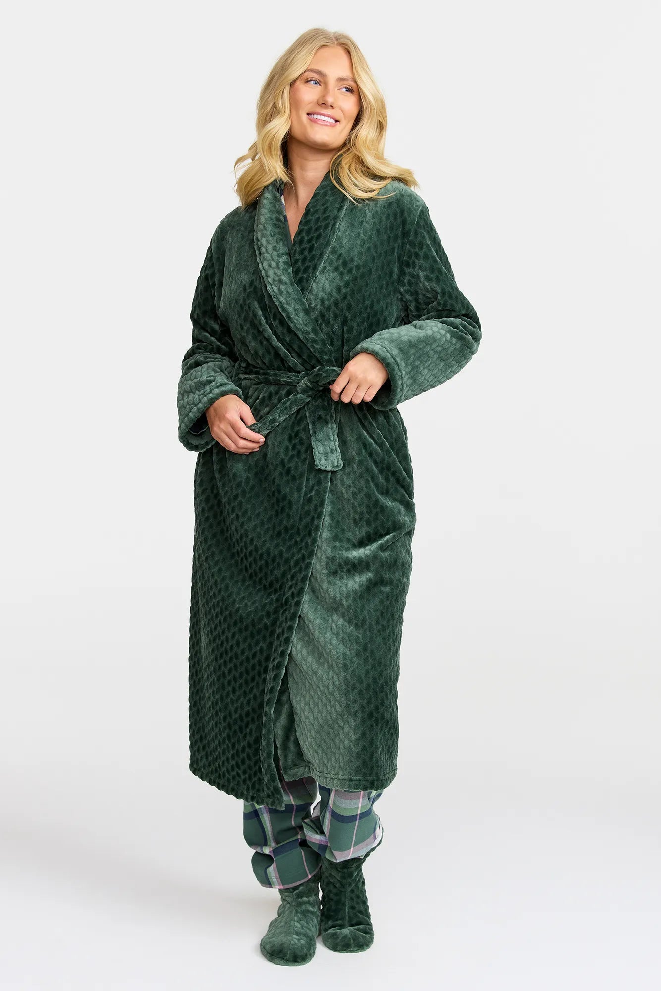 Morgonrock - Forest green – Damella